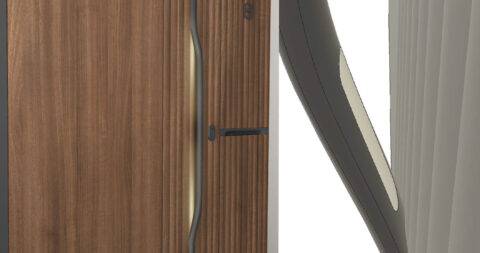 MASTERGRAIN Fiberglass Pivot Door – MasterGrain